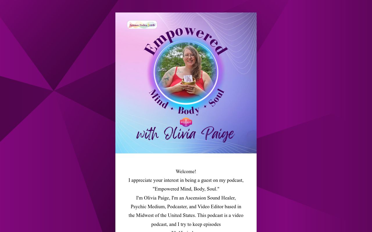 Empowered Mind, Body, Soul Podcast